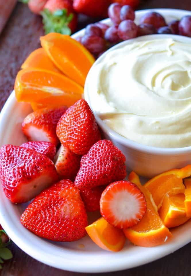 Best Fruit Dip Recipe EVER! - Layers of Happiness