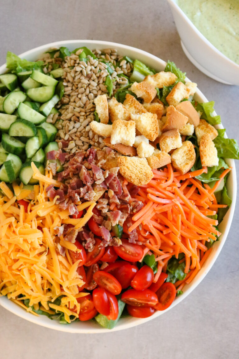 House Salad (BEST EVER) - Layers of Happiness